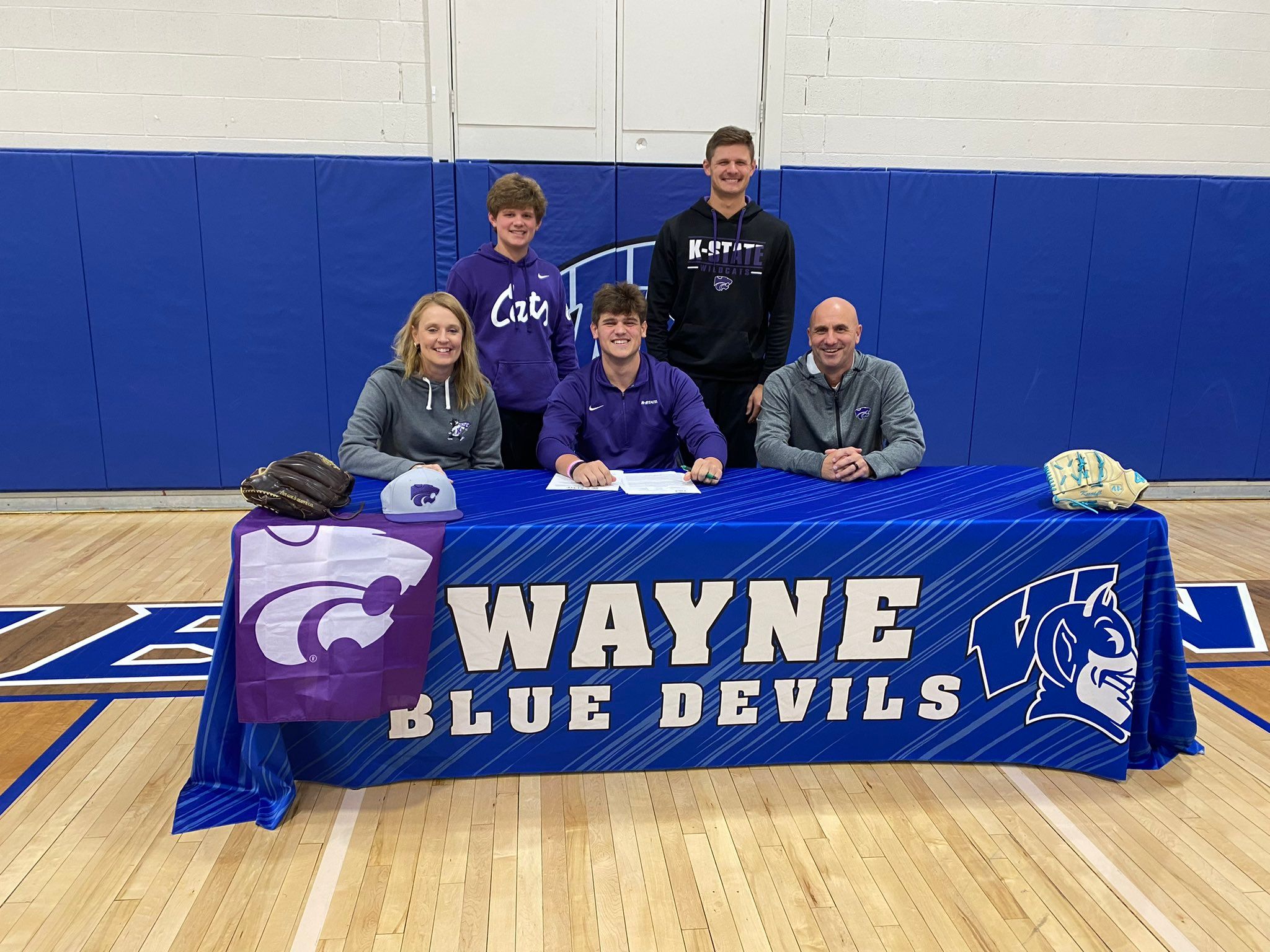 Wayne pitcher Kneifl officially signs letter of intent with Kansas ...