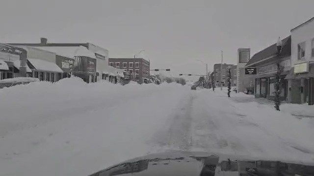 Northern Nebraska still buried under snow, and expecting to remain that way for a while ...