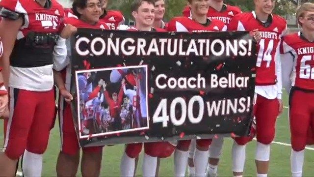 Win #400: Norfolk Catholic's Jeff Bellar celebrates 400th win Friday ...