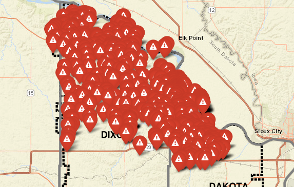 Power outages reported across Dakota, Dixon Counties - NORTHEAST - NEWS ...
