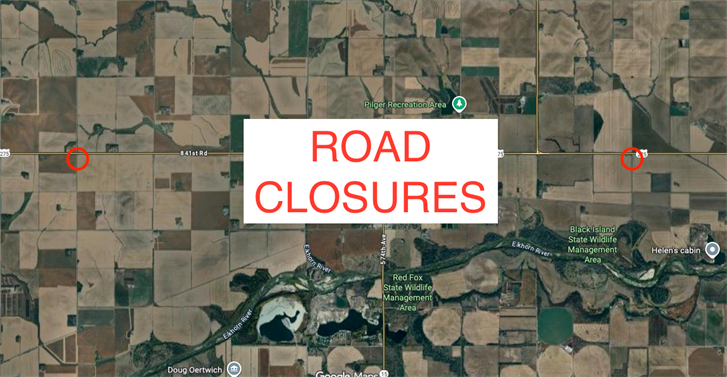 Road closures on Stanton and Cuming county roads - NORTHEAST - NEWS ...